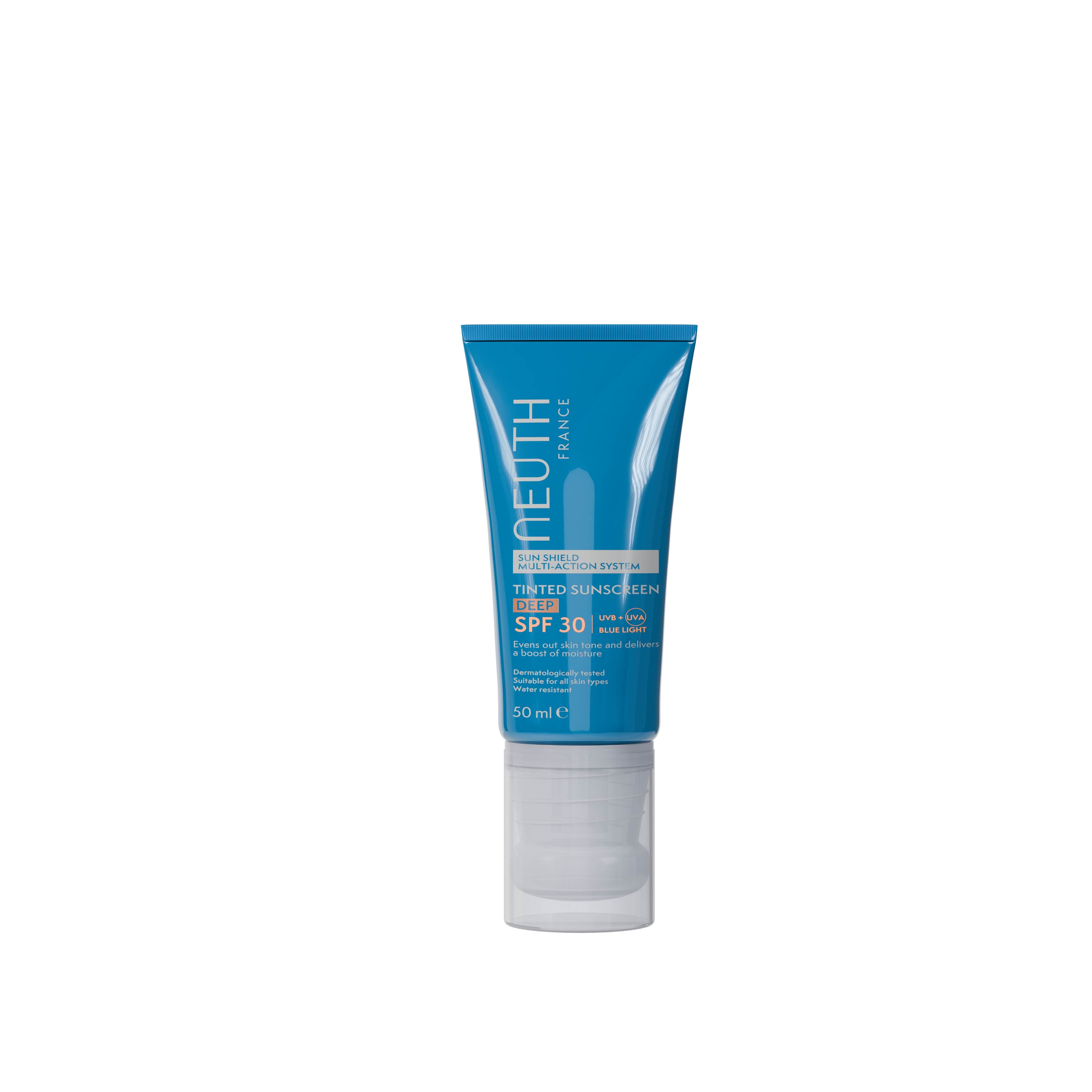 Neuth Sun Shield Multi-Action System Tinted Sunscreen SPF 30 – Deep 50 ...